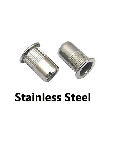Qty 750 M6 Large Flange Nutserts 304 A2 Stainless Rivet Nut Rivnut ...