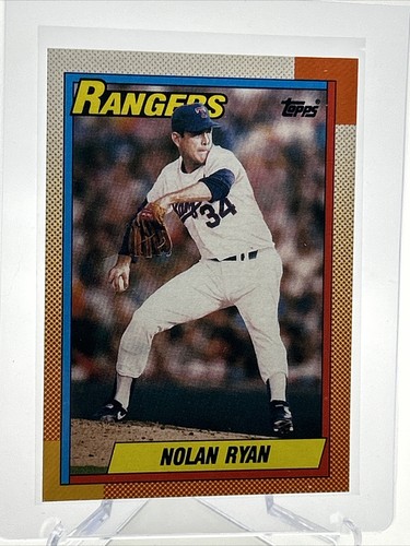 1990 Topps Nolan Ryan Baseball Card #1 Mint FREE SHIPPING | eBay