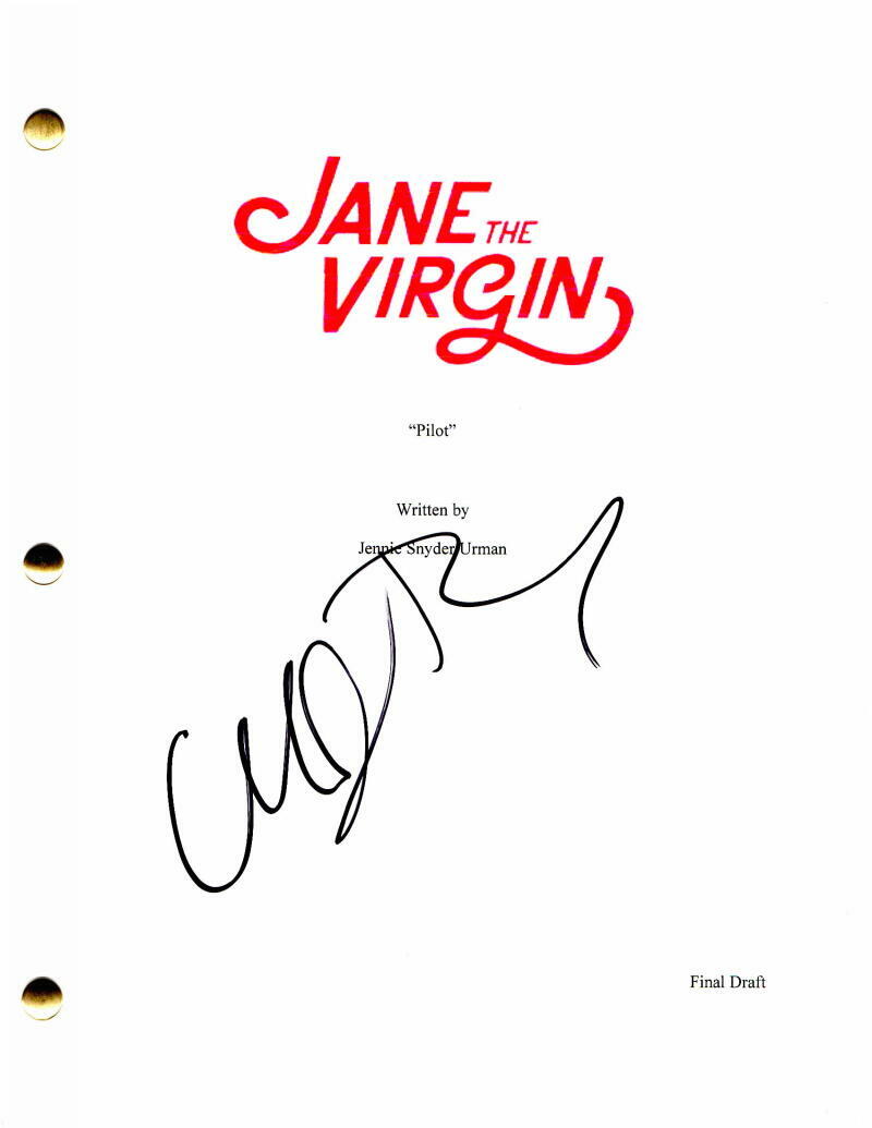 MICHAEL RADY SIGNED AUTOGRAPH - JANE THE VIRGIN PILOT SCRIPT - GINA ...