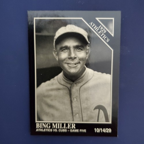 1991 THE SPORTING NEWS "BING MILLER" BASEBALL CARD #1139 BEAUTIFUL ...
