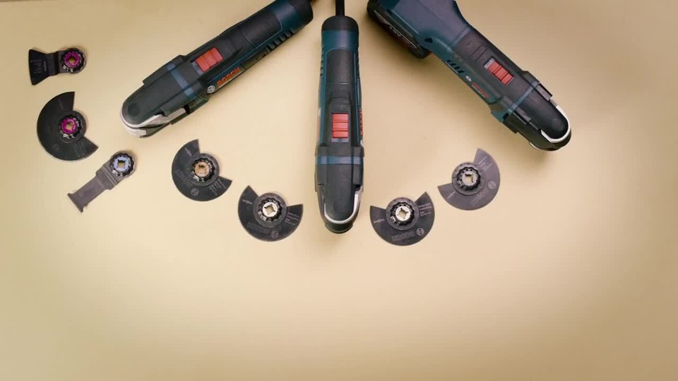 Bosch GOP12V-28N-RT 12V MAX EC Oscillating Multi-Tool Certified ...