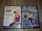 Lot of 2 Workout DVDS GILAD STEP AEROBICS & 10-MINUTE SOLUTION PILATES ...
