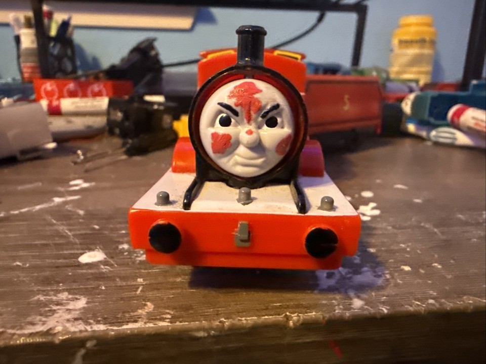 Thomas and friends Flip Face Talking James Trackmaster 2009 | eBay