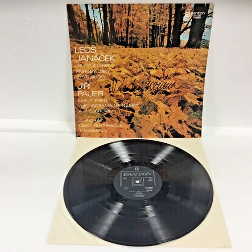 LEOS JANACEK JIRI PAUER AUTOGRAPHED BY VACLAV NEUMANN ON GLOSSY COVER ...