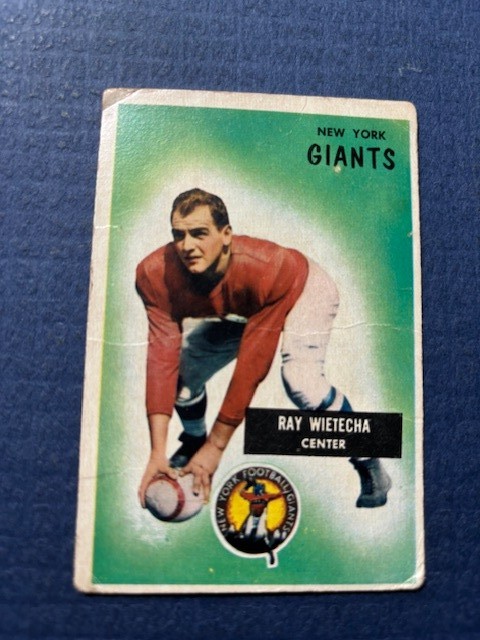Pick From List Vtg New York Giants Cards 56 topps 64 65 66 67 phila 54 ...