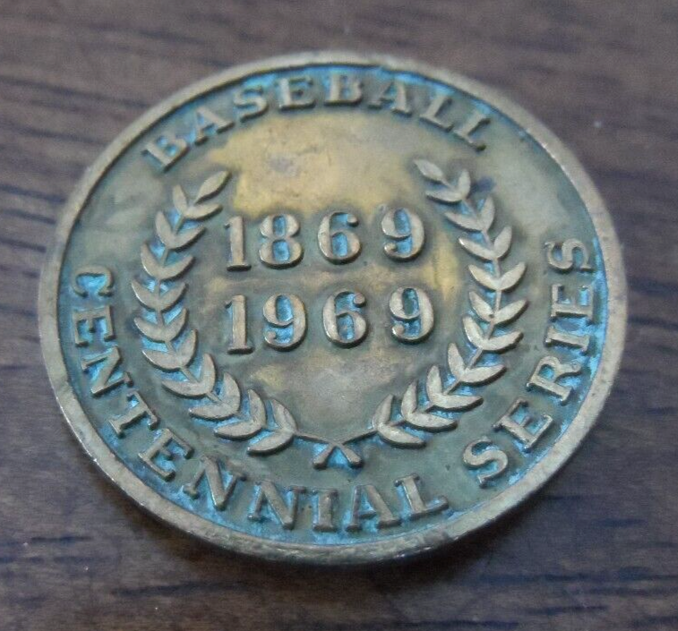 VINTAGE 1969 BASEBALL CENTENNIAL COIN JIM BUNNING A-2169 | eBay