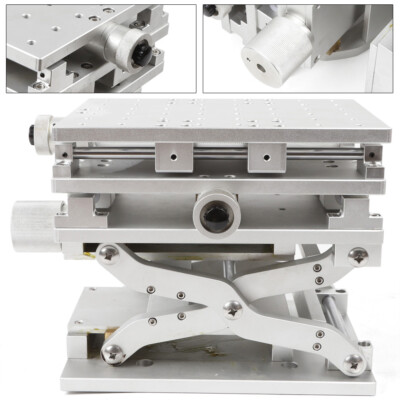 XYZ Axis 3D Workbench 3 Axis Moving Work Table Laser Marking Machine ...