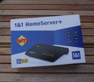 1&1 Homeserver Speed AVM FRITZBox 7530 WLAN Router Super Vectoring DSL ...