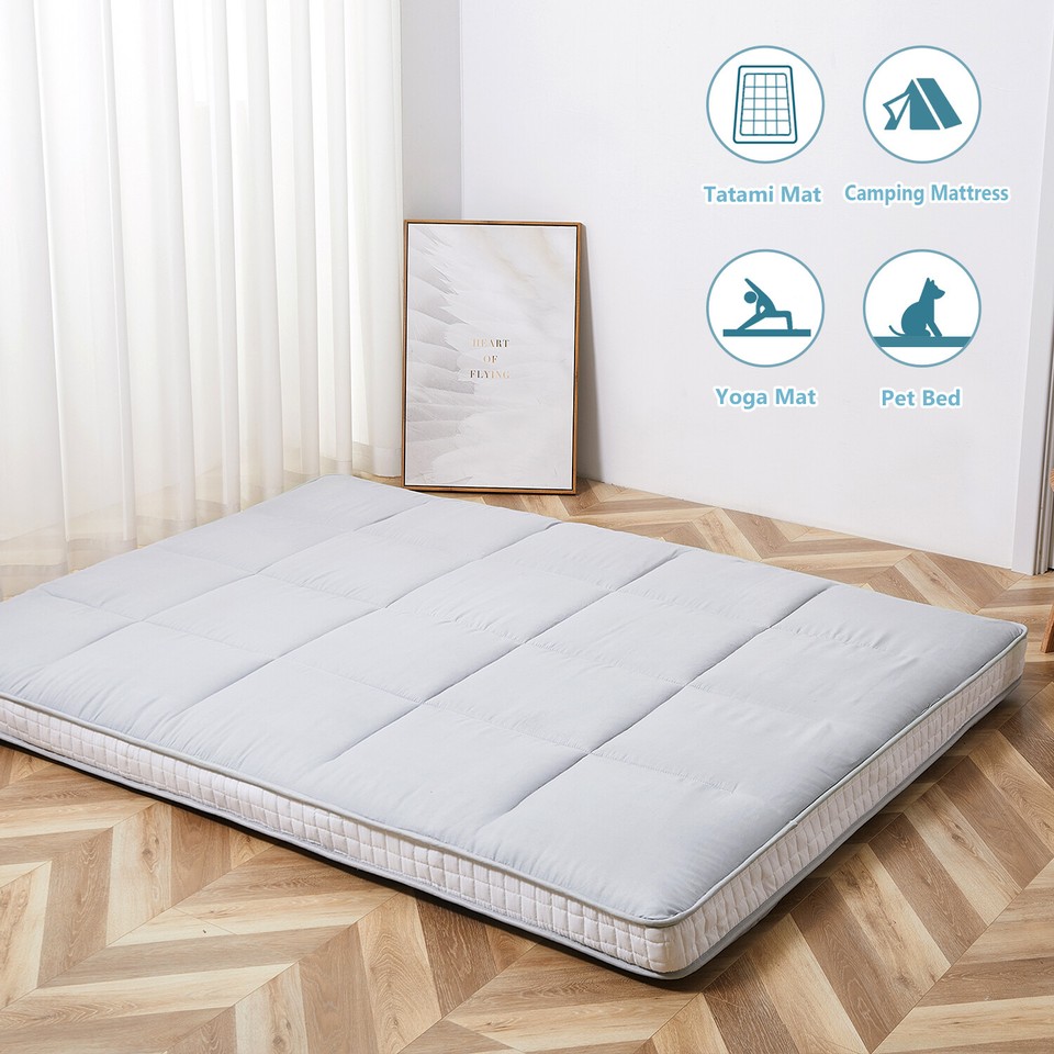 Futon Floor Mattress Japanese Traditional Shiki Futon Full Size Thicken ...