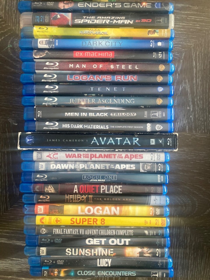 Sci-Fi Blu Ray Lot w 48 movies | eBay