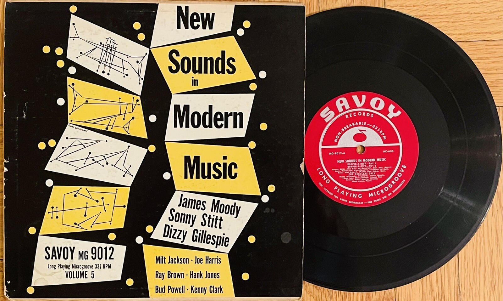 Dizzy Gillespie New Sounds In Modern Music Vol 5 Savoy 10” Lp 9012 | eBay