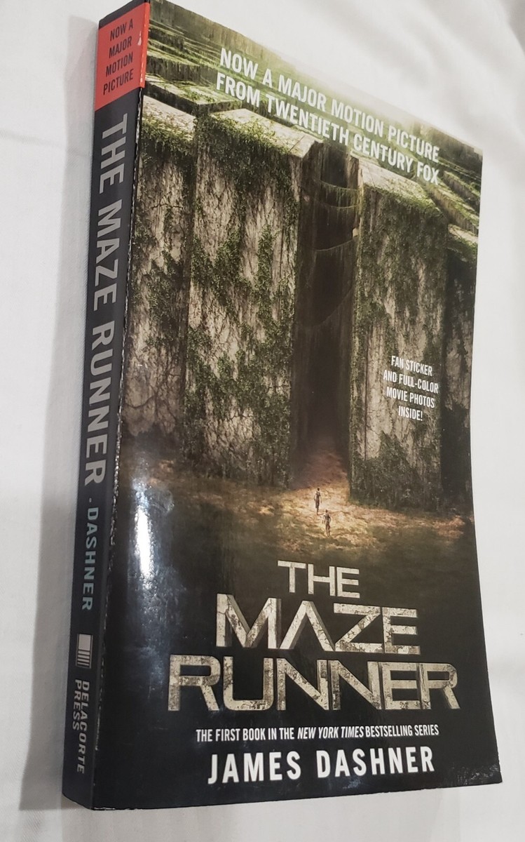 The Maze Runner Book Movie Cover