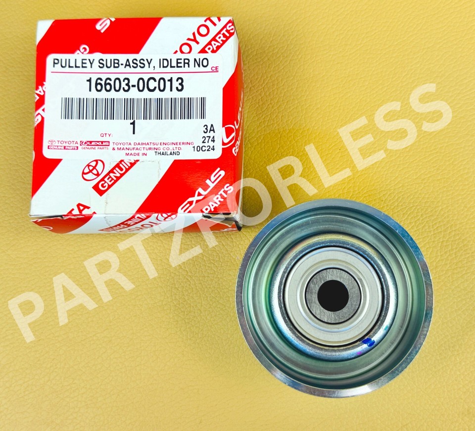 16603-0C013 TOYOTA GENUINE PULLEY SUB-ASSY IDL OEM | eBay