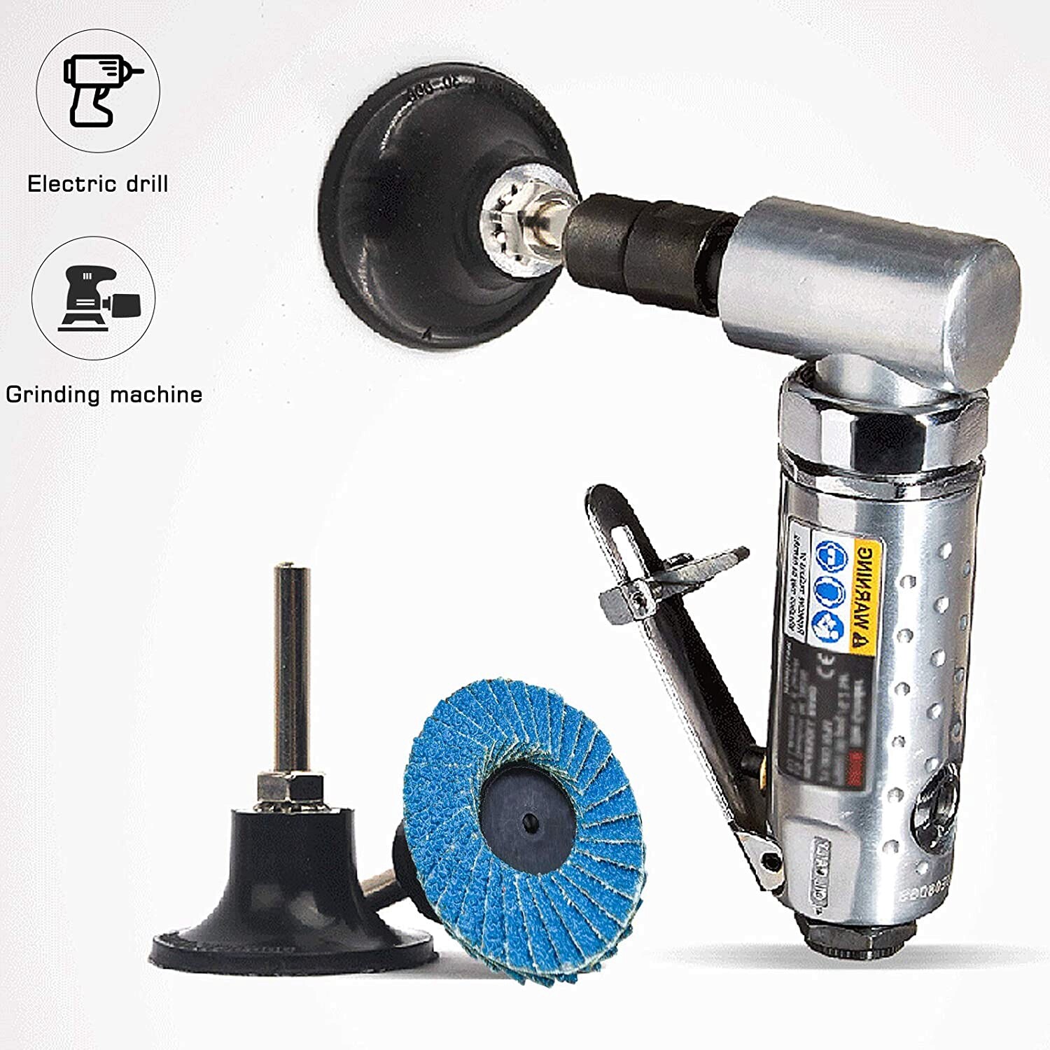 42X 2 inch Flap Sanding Disc 40 60 80 120 Grit W/ Holder Wheels Twist ...