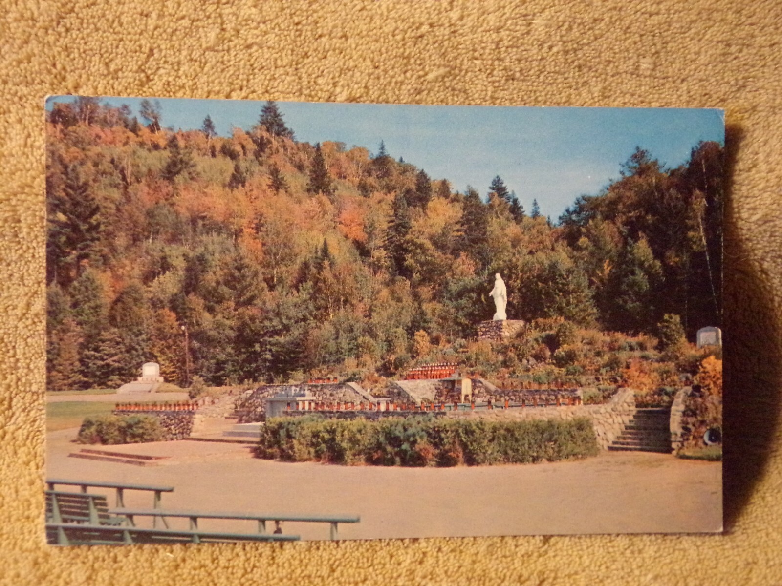 Vintage Postcard Our Lady Of Grace Shrine At Colebrook, N.H. | eBay