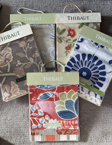 Thibaut Fabric Books Lot of 5 Resort, Monterey, Anniversary Prints ...