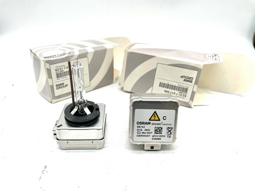 2x NUEVO OEM BMW pn 63217217509 Bombillas D1S Xenon Lámparas Set Luz ...