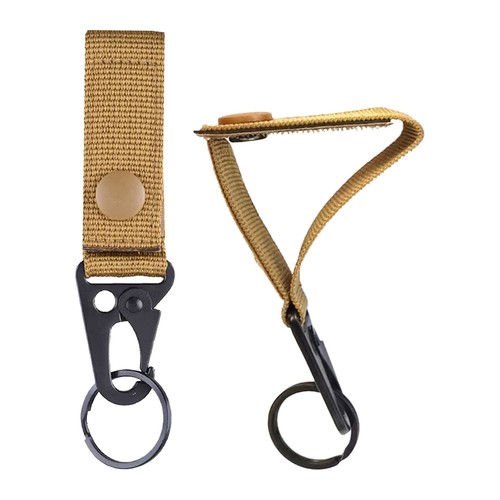 Metal Snap With Clip Fasteners Molle Key Holder Carabiner Fixed Belt ...