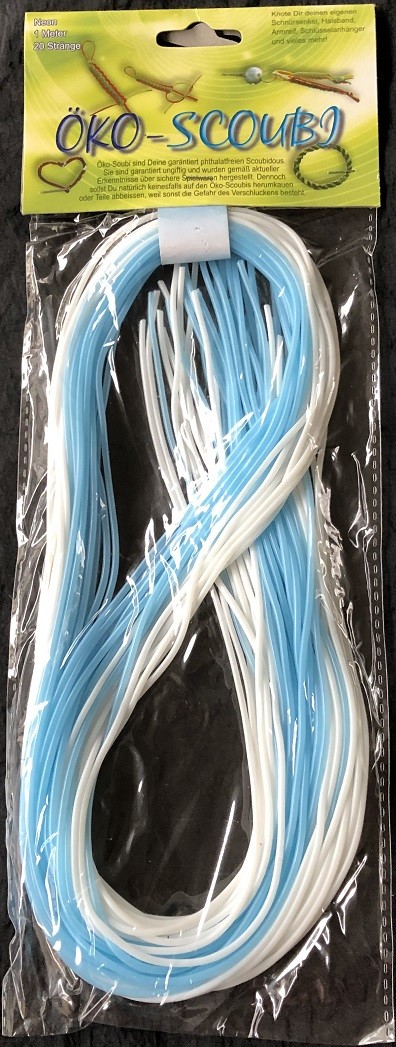 Set Scoubidou Bänder + Buch Giggi-Mania Basteln Flechtschnüre Scubidou ...