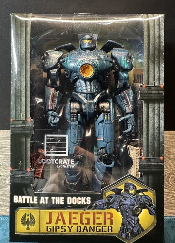 GIPSY DANGER Loot Crate EXCLUSIVE Pacific Rim 2016 RARE Action Figure ...