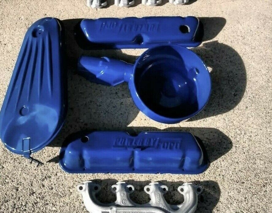 Ford Dark Blue Coating High Heat Engine Enamel Brake Caliper Rotor ...
