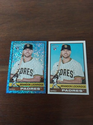 2025 High Number Chrome Light Blue Sparkle #660 Brandon Lockridge RC ...