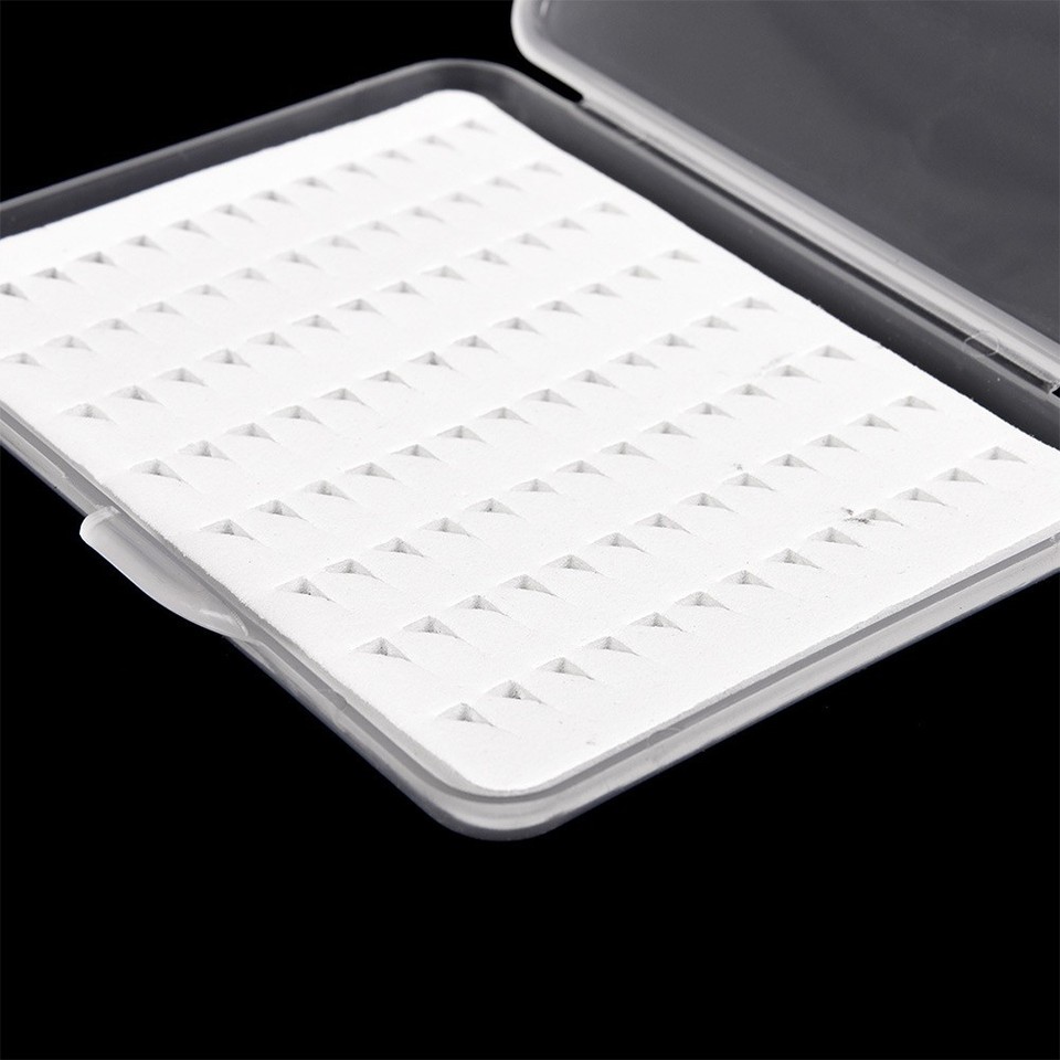 Fish Hook Tackle Fishing Fly Box PP Portable Slim Storage. Tackle Box ...