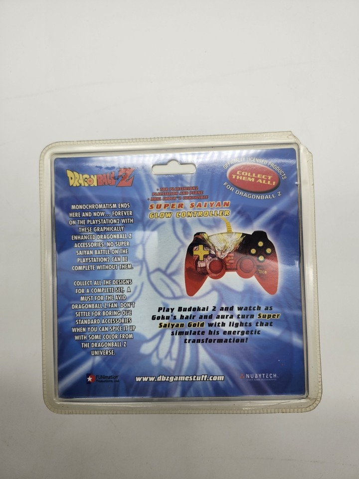 Dragon Ball Z Super Saiyan Goku PS2 Controller RARE PlayStation DBZ ...