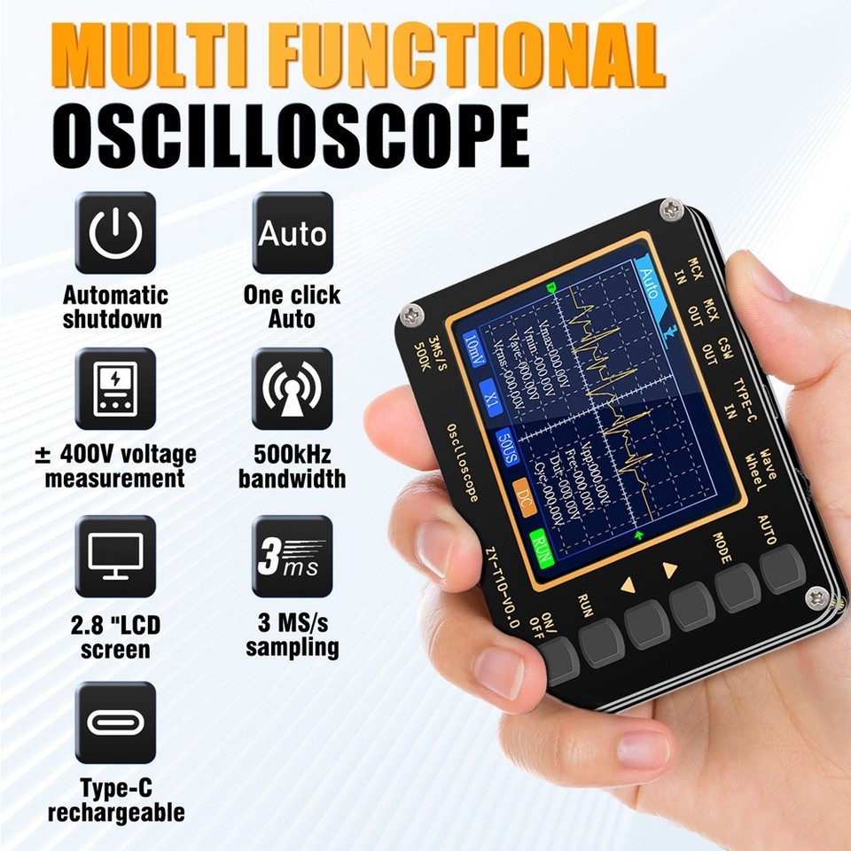 Oscilloscope Automotive Oscilloscope AUTO Measurement Oscilloscope ...