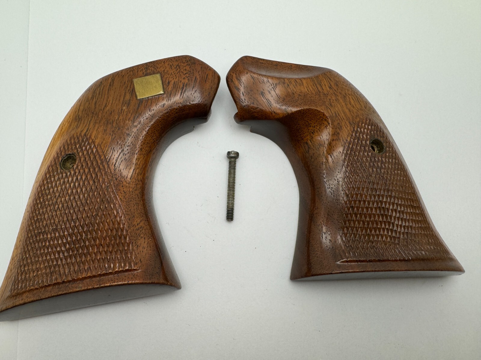 Vintage Custom Colt SAA Single Action Army checkered grips, | eBay