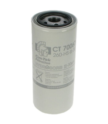 Cim-Tek 70062 Hydrosorb Water Fuel Filter - 10 Micron - FS19745, SK3085 ...