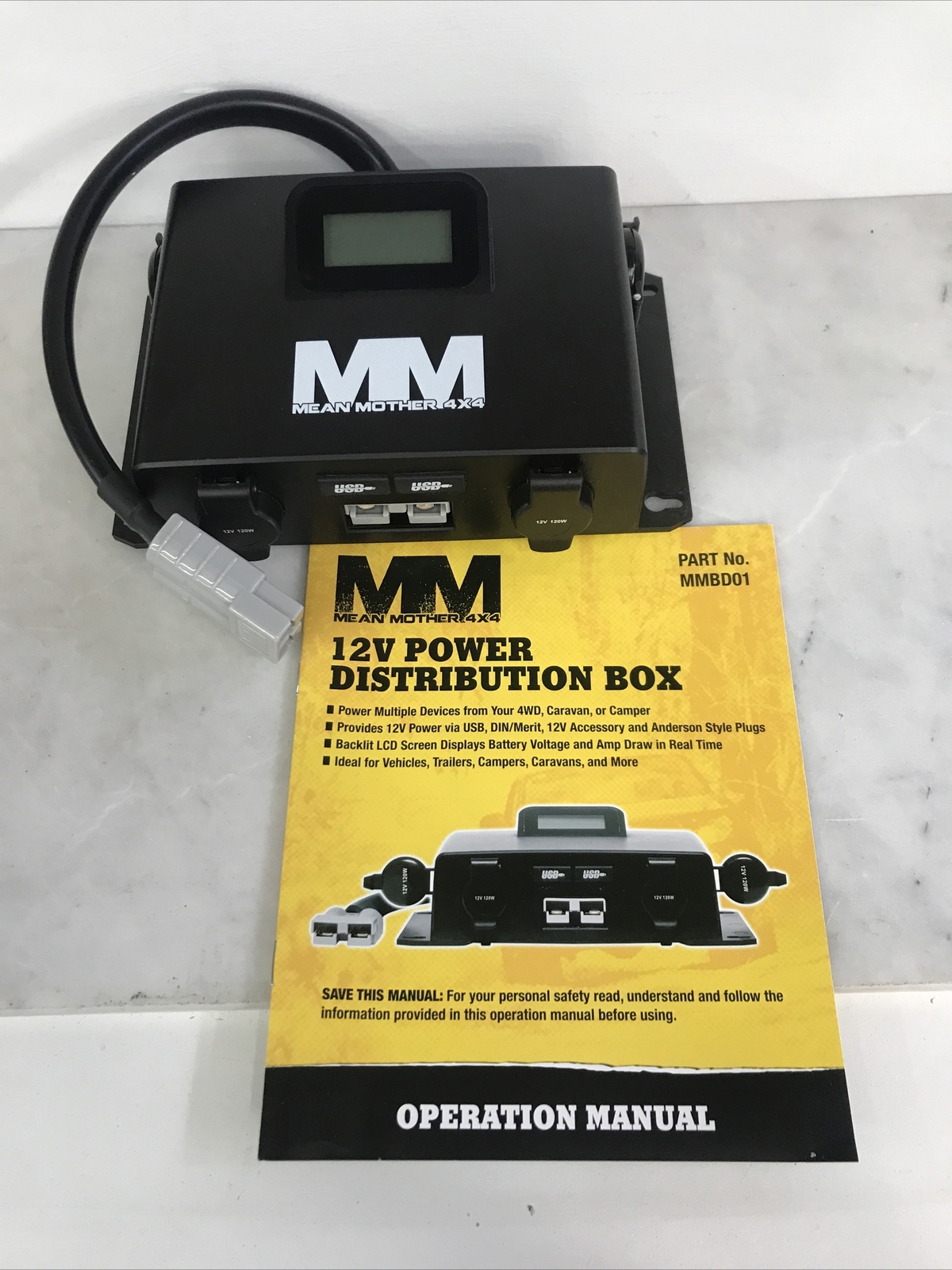 Mean Mother 12V Power Distribution Box DC12V Aux, DIN/Merit, and USB ...