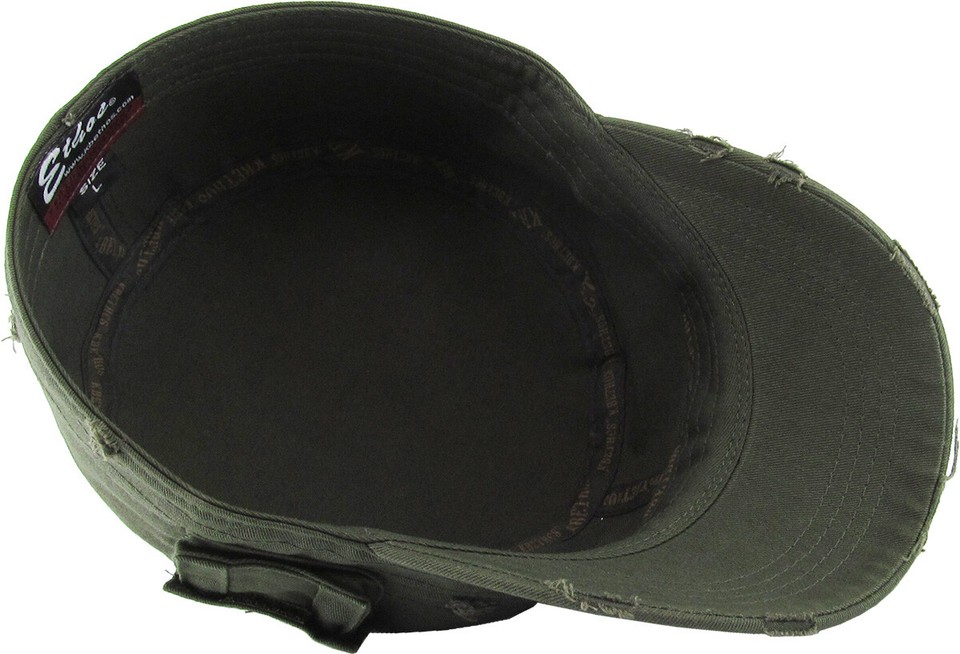 Military Hat Army Cadet Patrol Castro Cap Men Women Golf Driving Summer ...