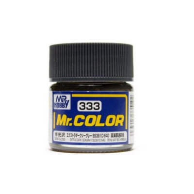 Mr Hobby (Gunze) C333 Mr Color Semi Gloss Extra Dark Dark Sea Grey ...