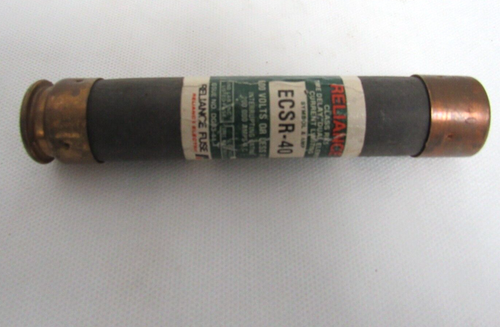 RELIANCE ESCR-40 FUSE, 40A, 600V, CLASS RK5 | eBay