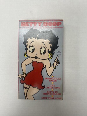 Vintage Betty Boop Vol 1 VHS Tape Classic Cartoon 4 Cartoons Shows | eBay