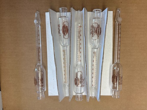 Gerber skim milk 8% Butterfat 65 C lab glass tube, tester- Brand New | eBay