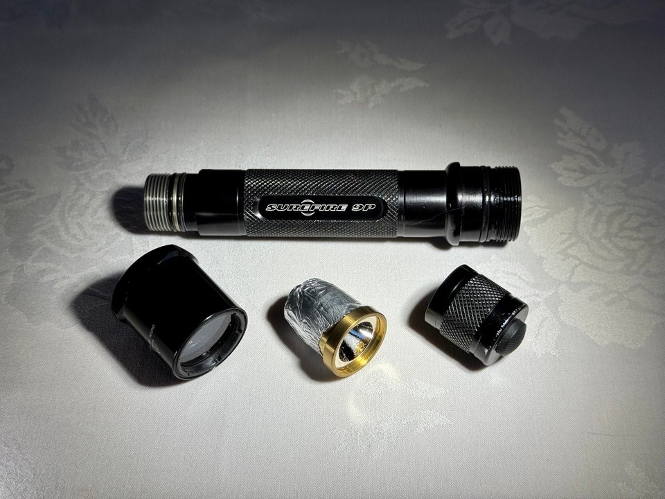 RARE vintage Surefire 9P with Malkoff M61 219bv2 SHO dropin (limited ...