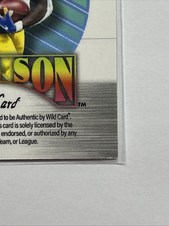 Israel Abanikanda 2023 Wild Card Alumination 5/8 Auto Rising Son NY ...