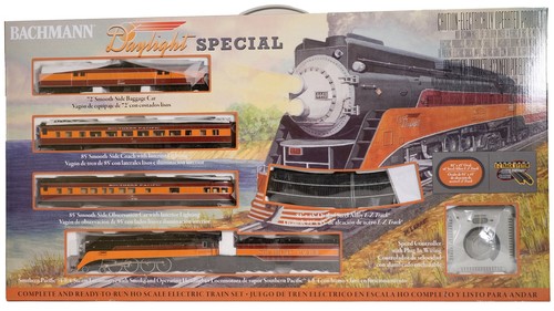 BACHMANN HO SCALE UNION PACIFIC DAYLIGHT SPECIAL STEAM TRAIN SET ...