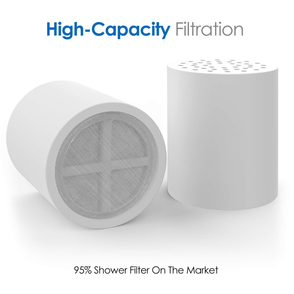20 Stage Shower Water Filter Replacement Cartridge,Fits Most Shower ...