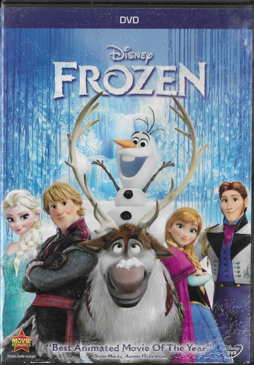 Disney Frozen Dvd Cover