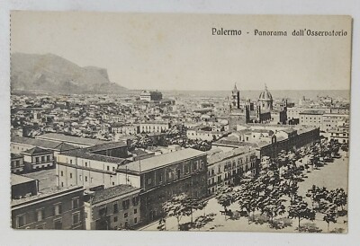 89998 Cartolina - Palermo - Panorama dall'Osservatorio | eBay