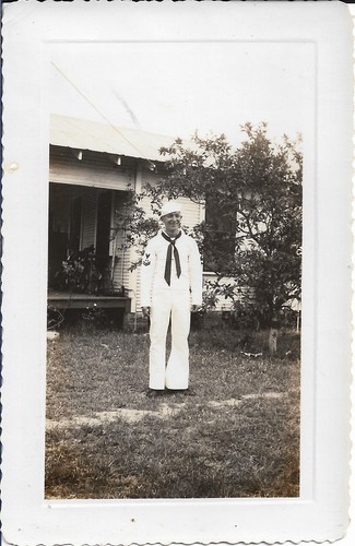 US Navy Sailor Photograph 1940s WWII 2nd Class Signalman 3 3/8 x 5 1/4 ...