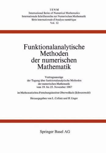 International Series of Numerical Mathematics Ser ...