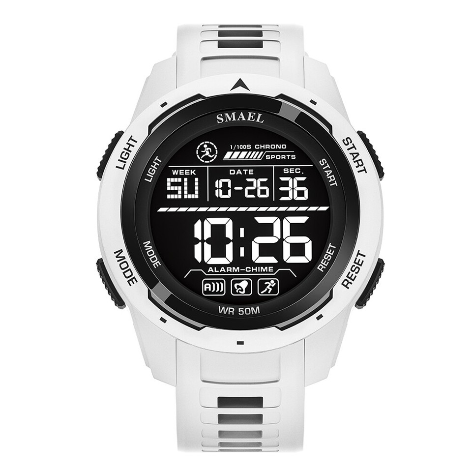Men's LED Digital Military Sport Watch Waterproof With Alarm Backlight ...