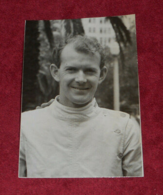 1952 Press Photo Charles Stanmore Australian Fencer Summer Olympics | eBay