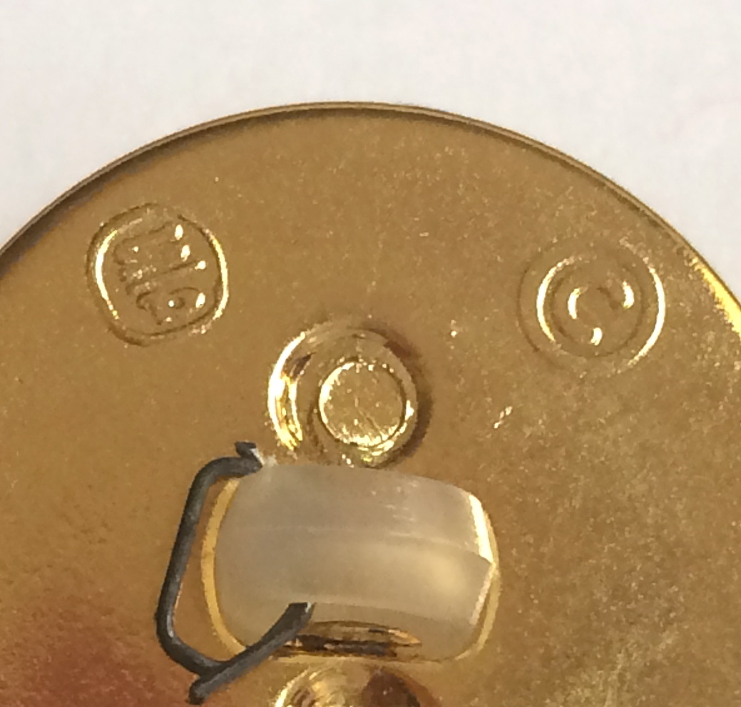 Vintage Gold Pearl La Mode Buttons Retro Made in Italy Italian Art Deco ...