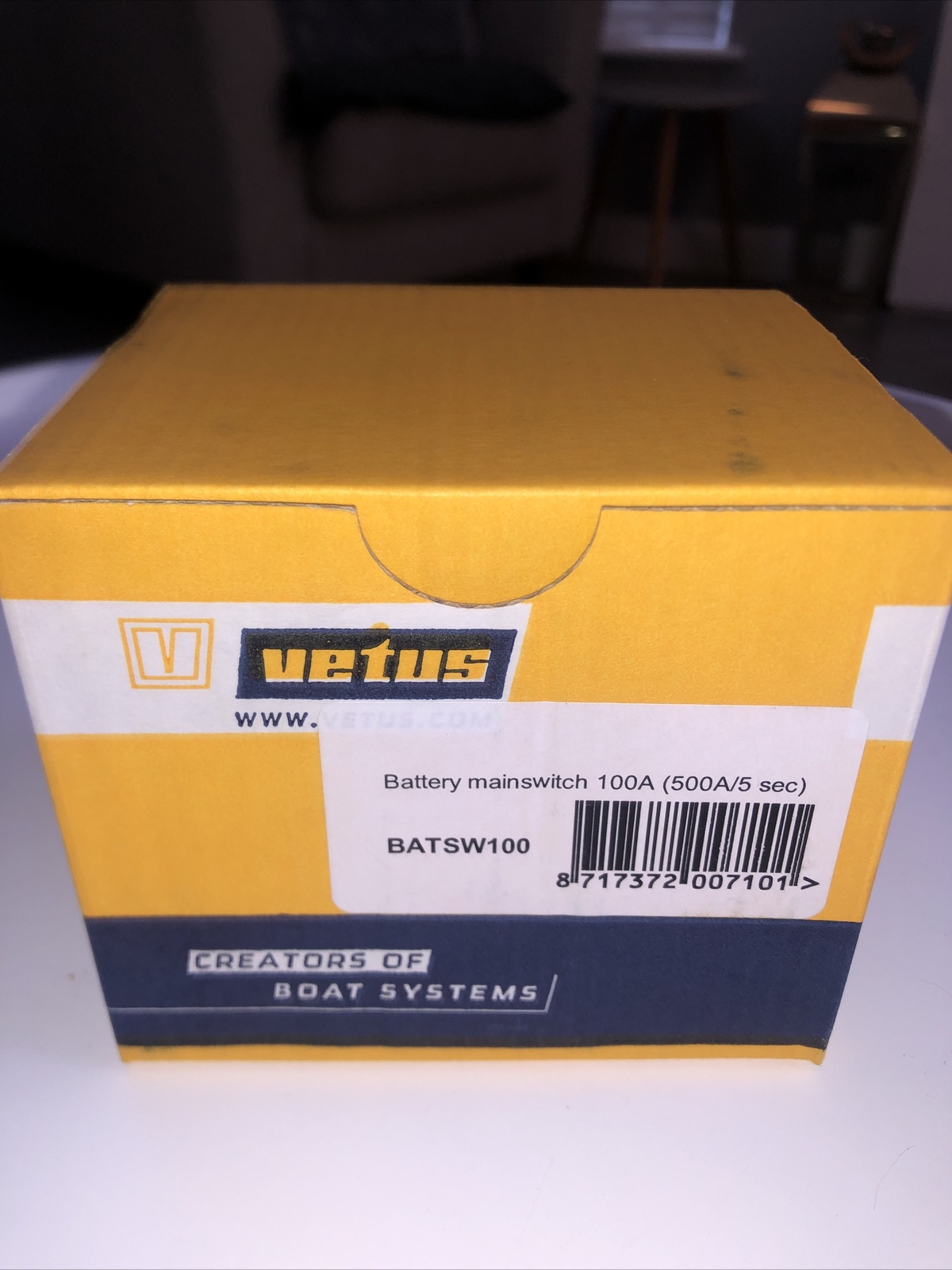 Vetus Battery Mainswitch 100A (500A/5 sec) - BATSW100 | eBay UK