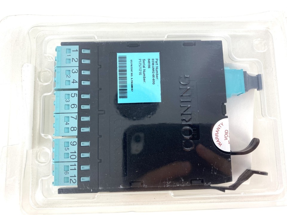 Corning ECM-UM12-05-93Q Edge Module LC Duplex to MTP 50um Multimode OM4 ...